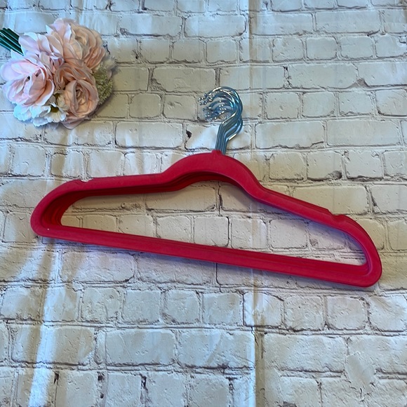 Amazon | Storage & Organization | Velvet Hot Pink Hangers Set Of 2 ...